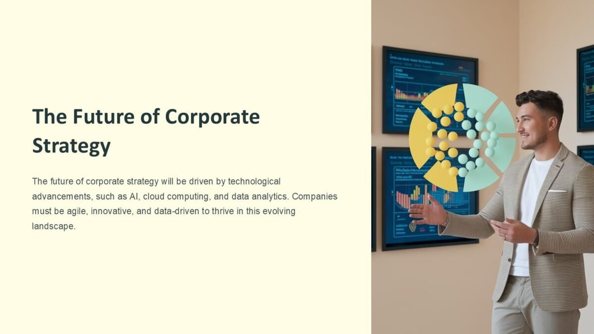 Corporate Strategy PowerPoint Template : 100% Editable PPTx
