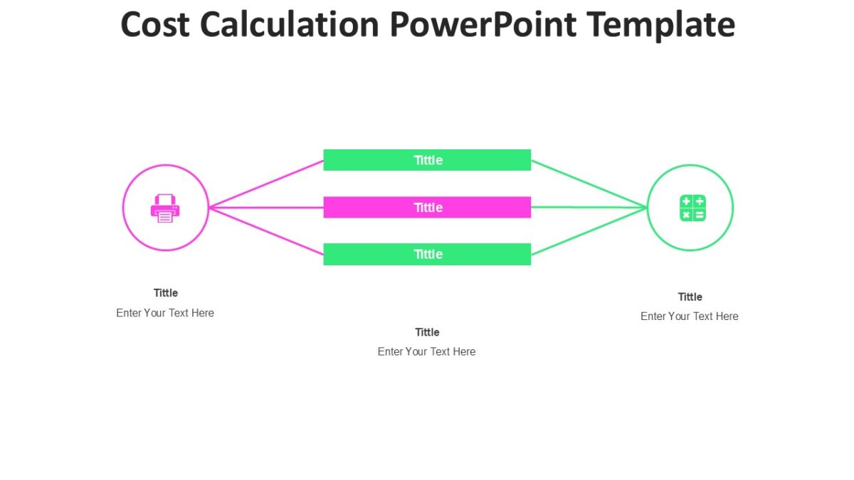 Cost Calculation PowerPoint Template : 100% Editable PPTx