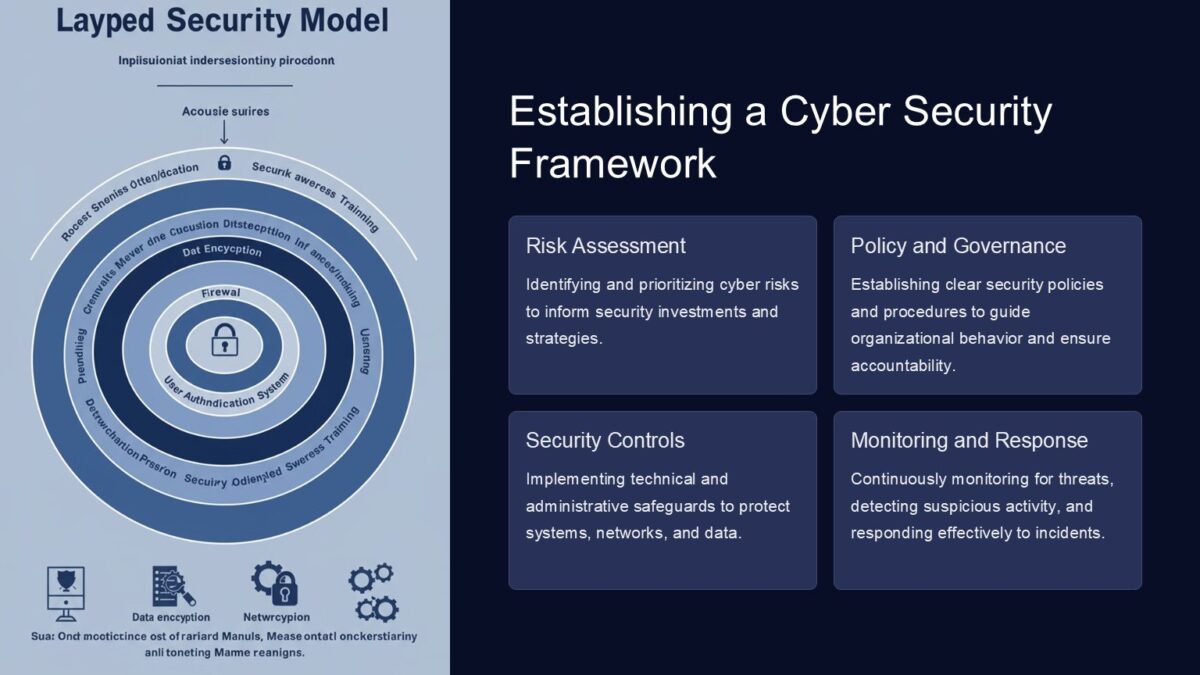 Cyber Security Strategy PowerPoint Template : 100% Editable PPTx