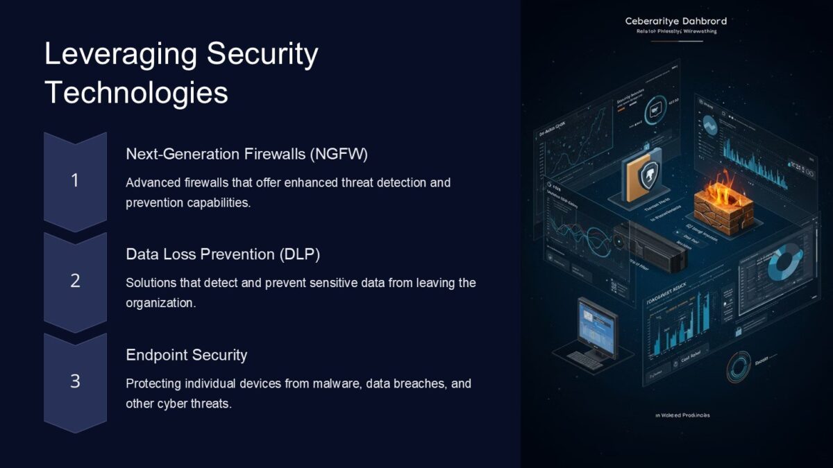 Cyber Security Strategy PowerPoint Template : 100% Editable PPTx