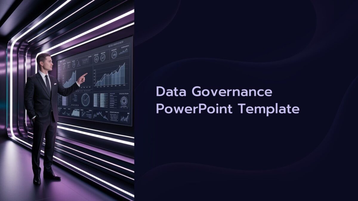 Data Governance PowerPoint Template : 100% Editable PPTx
