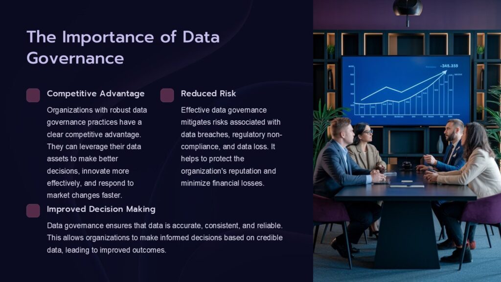 Data Governance PowerPoint Template : 100% Editable PPTx