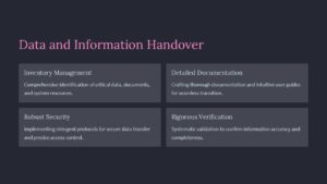 Data and Information Handover PowerPoint Presentation : 100% Editable PPTx