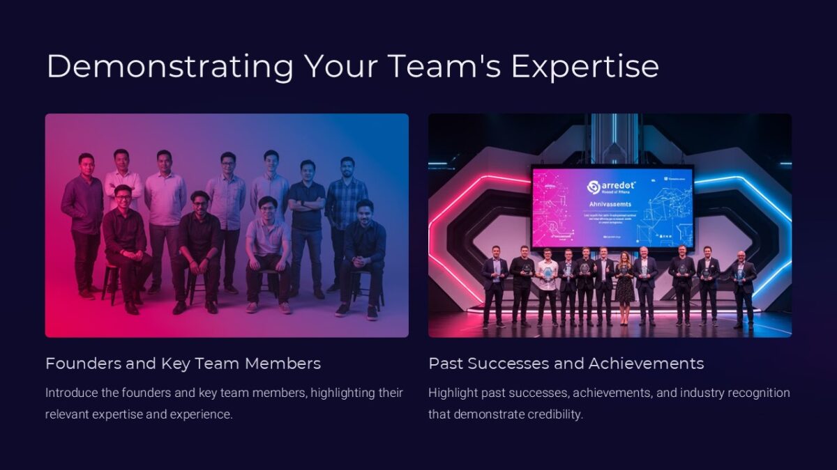 Demonstrating Your Team's Expertise PowerPoint Presentation - PPTUniverse