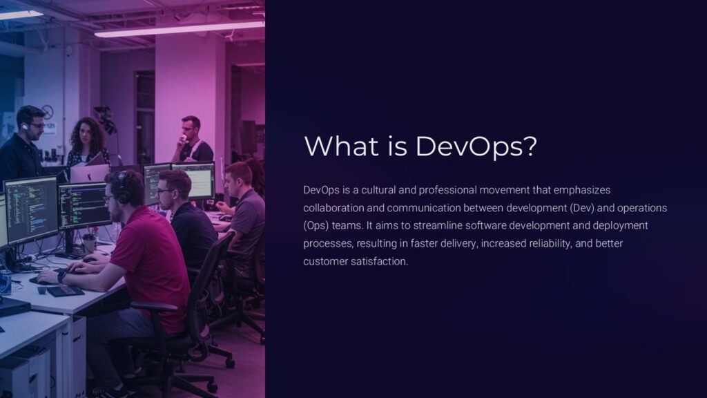 DevOps PowerPoint Template - PPTUniverse