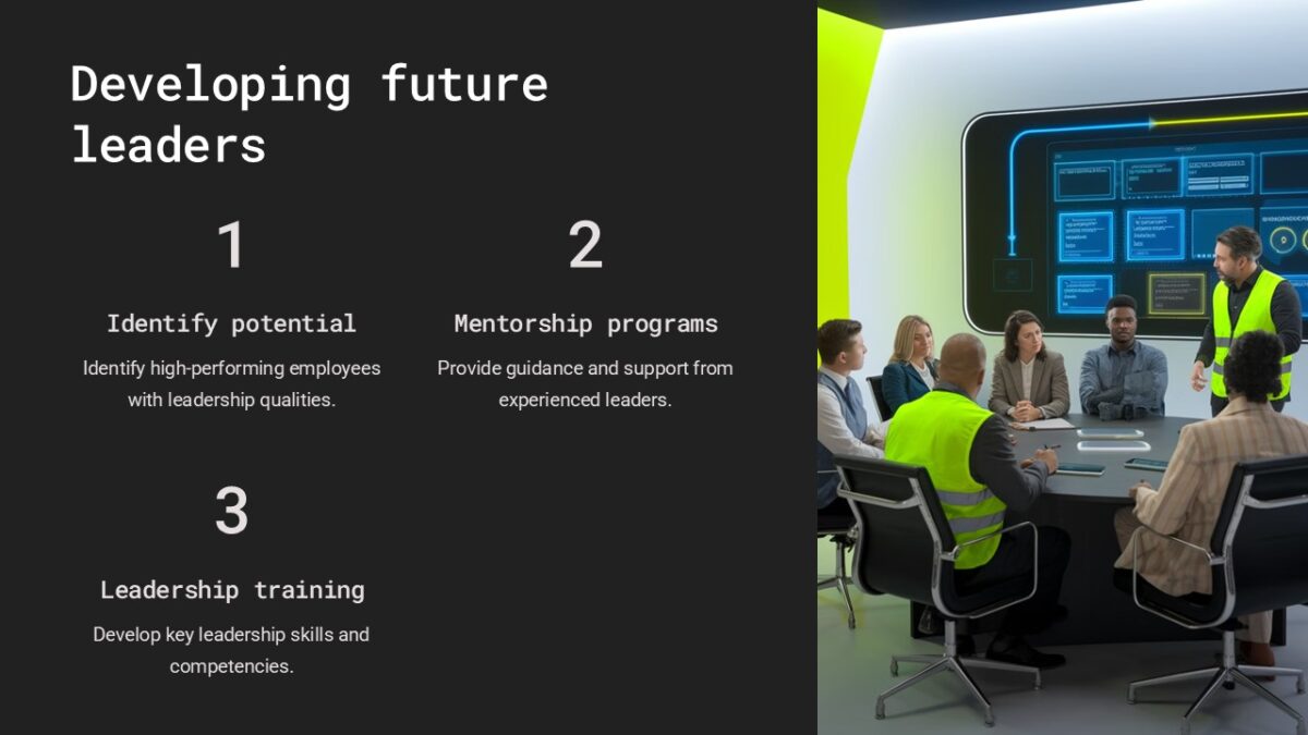 Developing future leaders PowerPoint Presentation - PPTUniverse