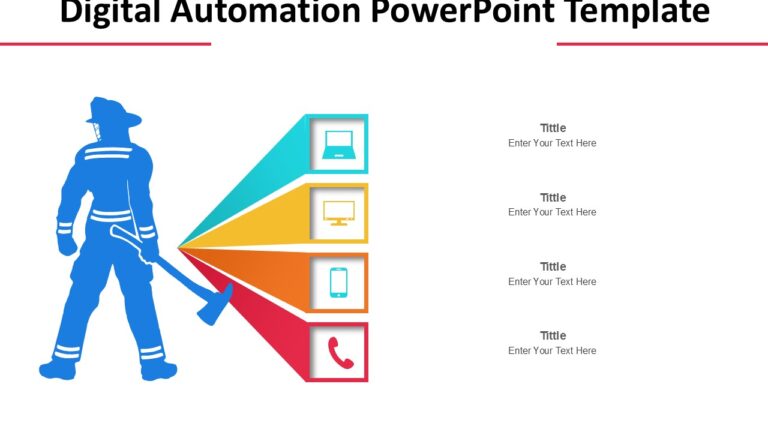 Digital Automation PowerPoint Template - PPTUniverse