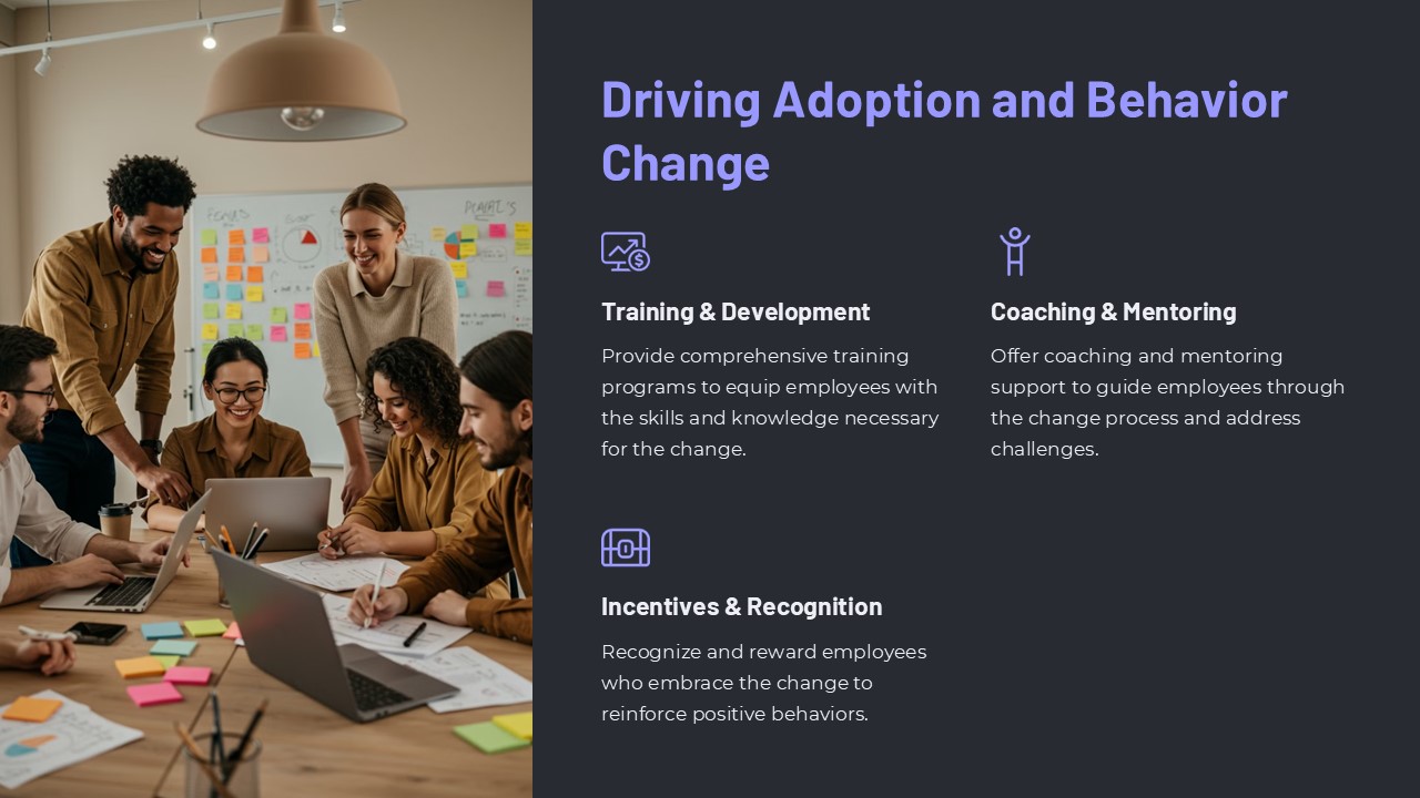Driving Adoption and Behavior Change PowerPoint Presentation - PPTUniverse