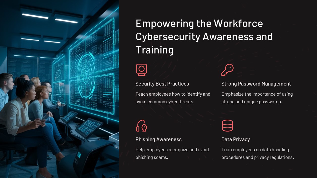 Empowering the Workforce Cybersecurity Awareness and Training PowerPoint Presentation - PPTUniverse