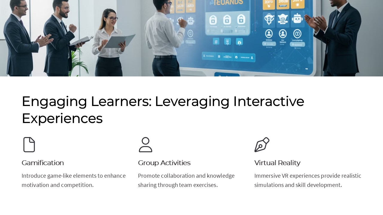 Engaging Learners Leveraging Interactive Experiences PowerPoint ...