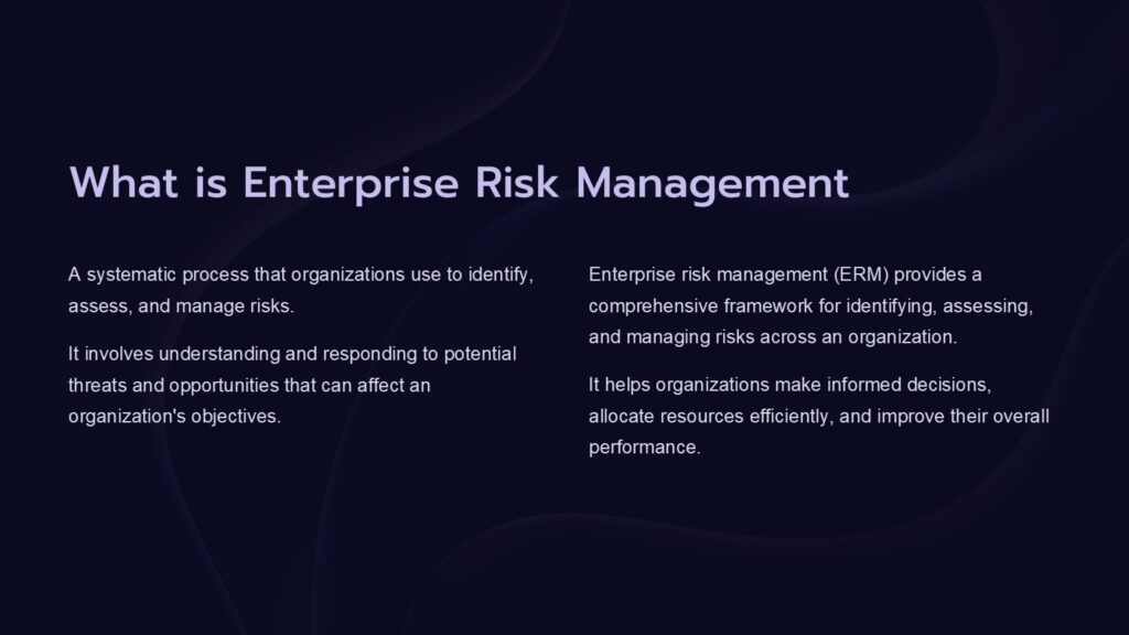 Enterprise Risk Management PowerPoint Template - PPTUniverse