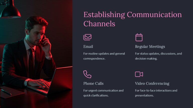 Establishing Communication Channels PowerPoint Presentation ...