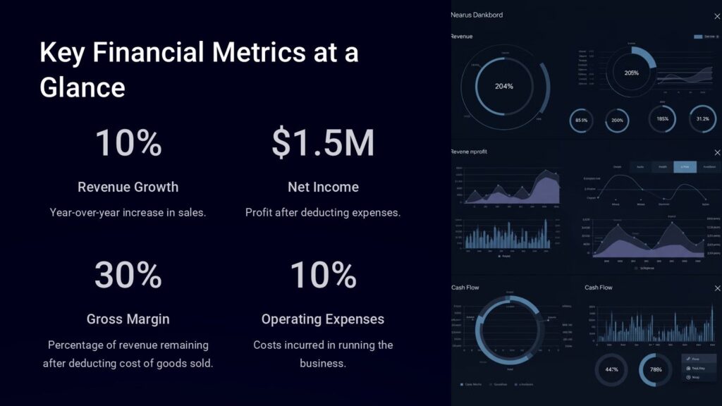 Financial Performance PowerPoint Template : 100% Editable PPTx