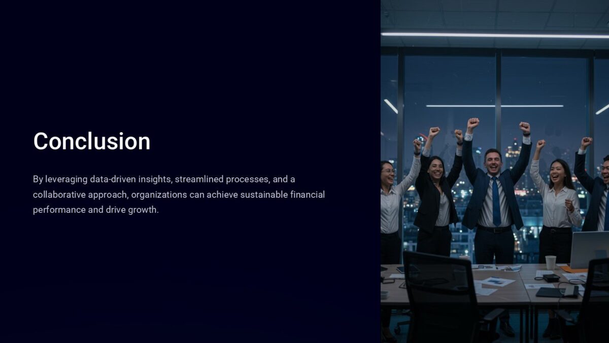 Financial Performance PowerPoint Template : 100% Editable PPTx