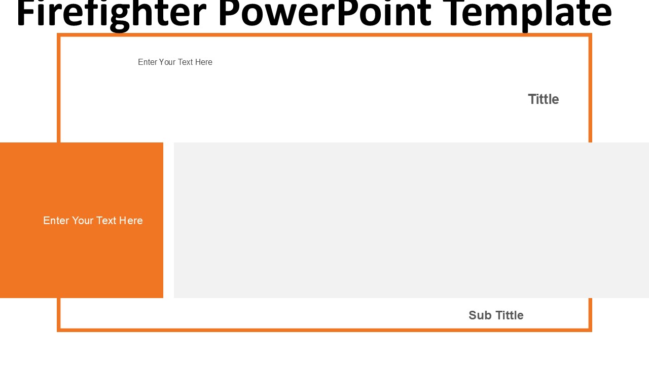 Firefighter PowerPoint Template - PPTUniverse