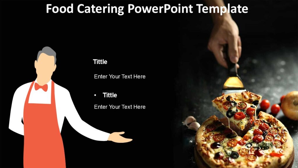 Food Catering PowerPoint Template - PPTUniverse
