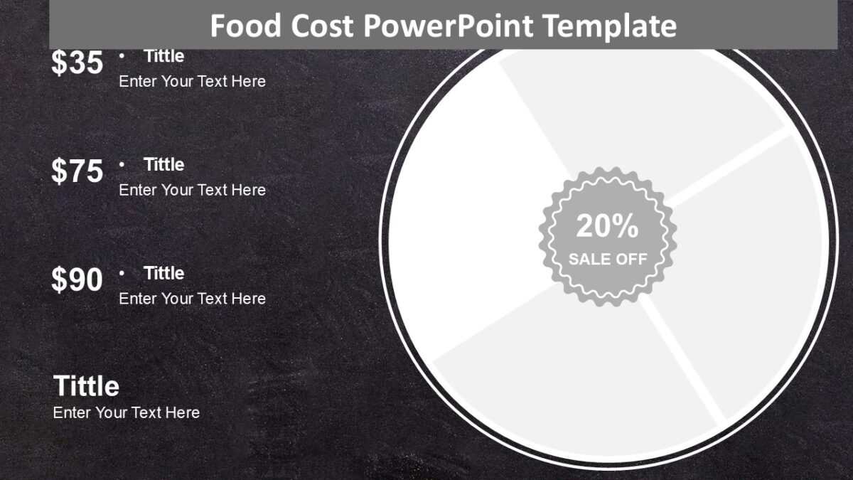 Food Cost PowerPoint Template - PPTUniverse