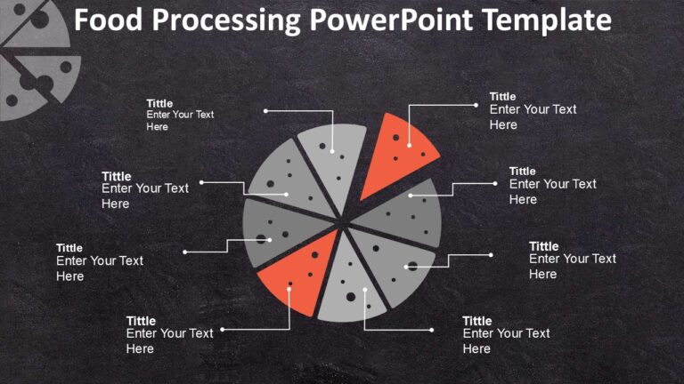 Food Processing PowerPoint Template : 100% Editable PPTx