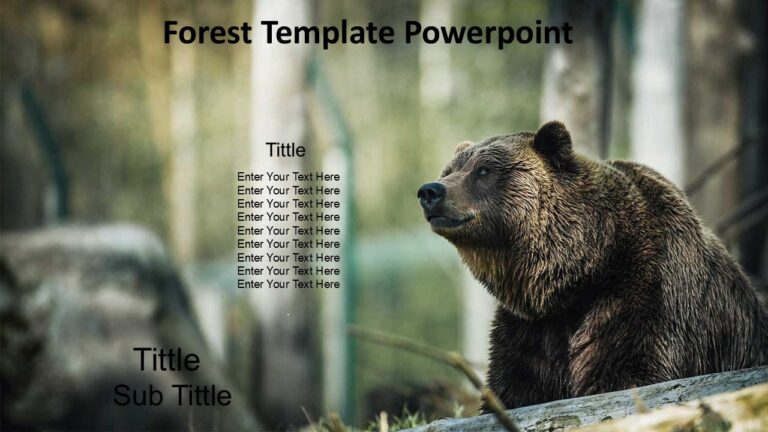Forest Template Powerpoint - PPTUniverse