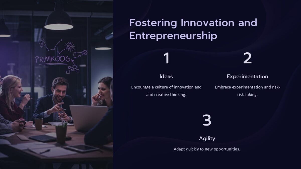 Fostering Innovation and Entrepreneurship PowerPoint Presentation - PPTUniverse