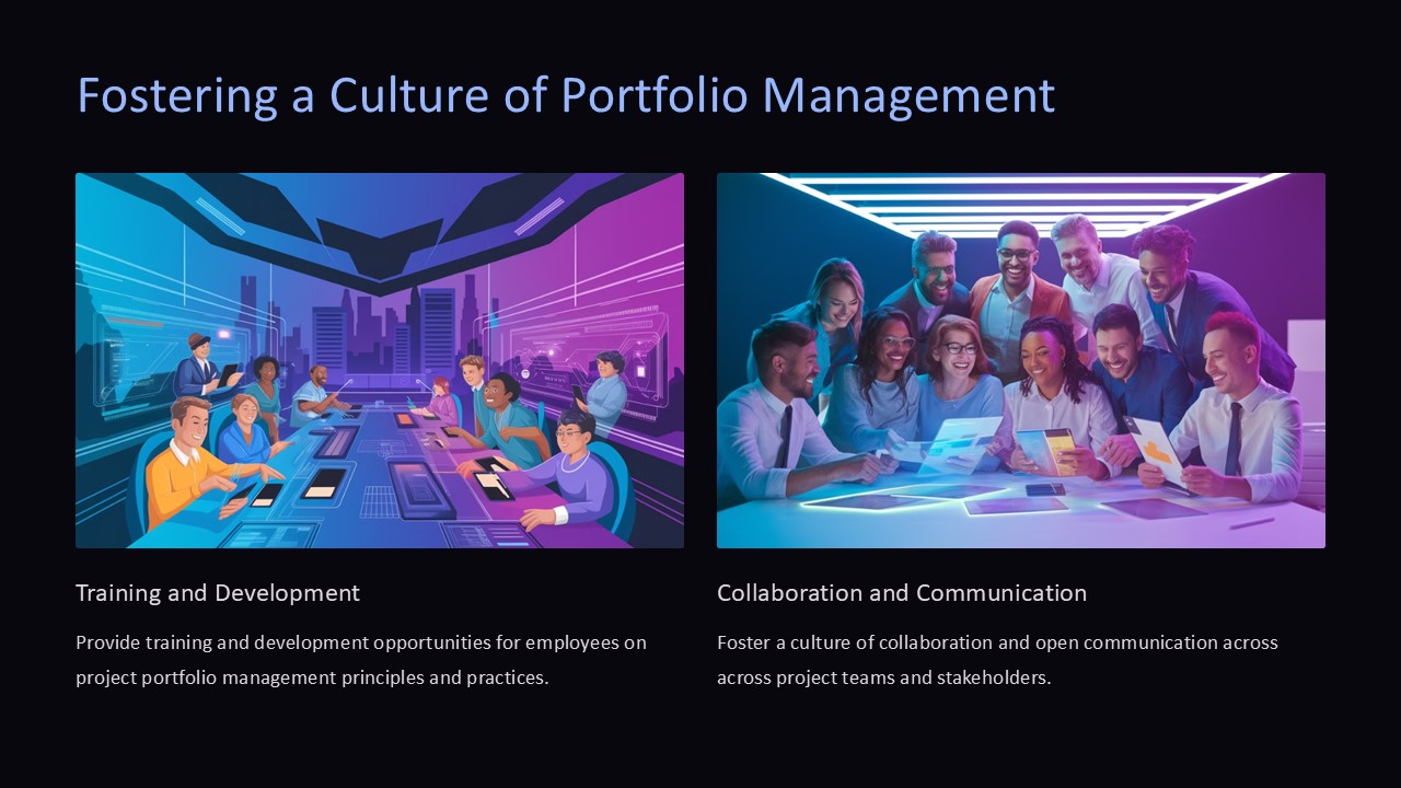 Fostering a Culture of Portfolio Management PowerPoint Presentation : 100% Editable PPTx