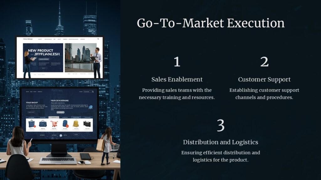 Go To Market Execution PowerPoint Presentation : 100% Editable PPTx