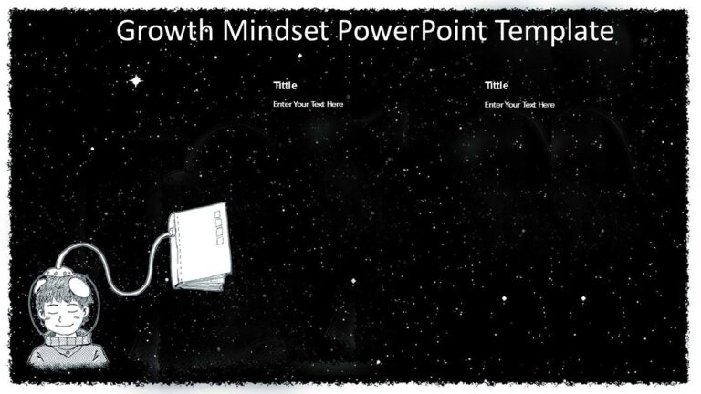 Growth Mindset PowerPoint Template - PPTUniverse