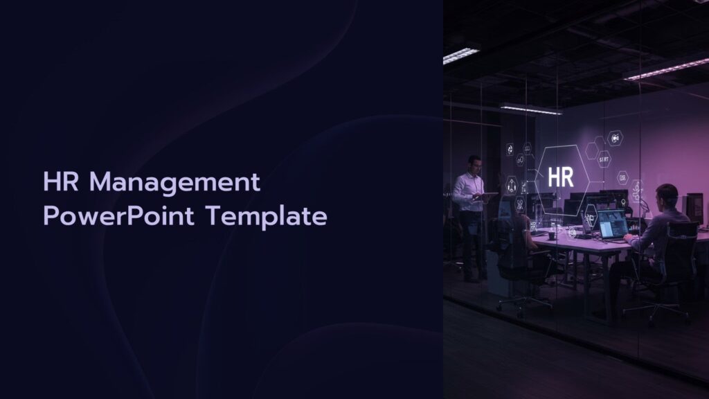 HR Management PowerPoint Template : 100% Editable PPTx