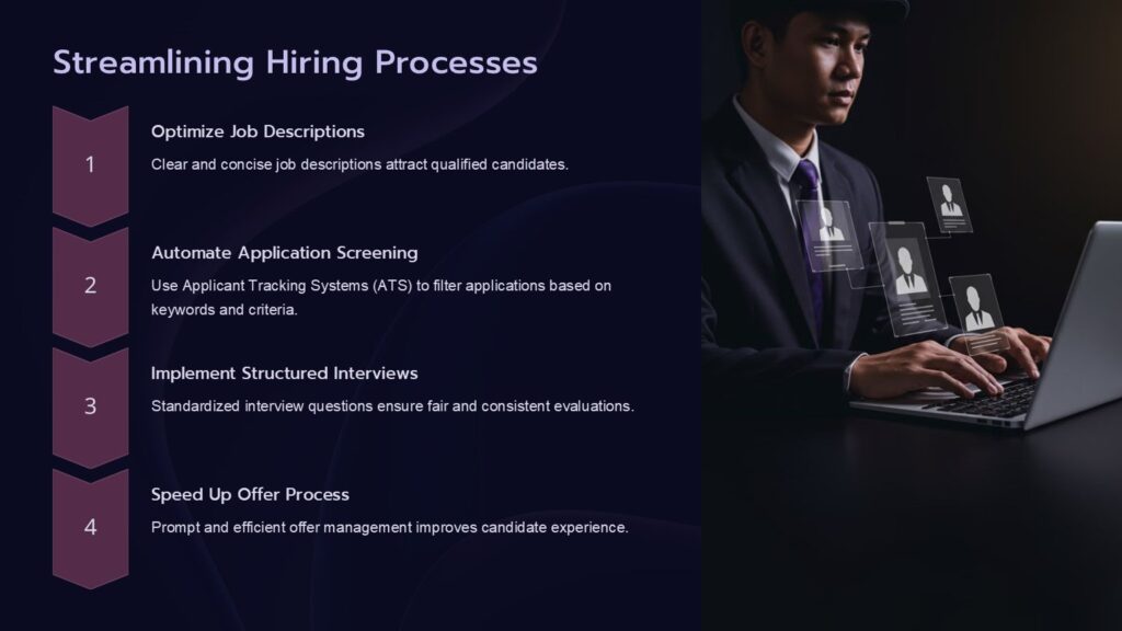 HR Management PowerPoint Template : 100% Editable PPTx