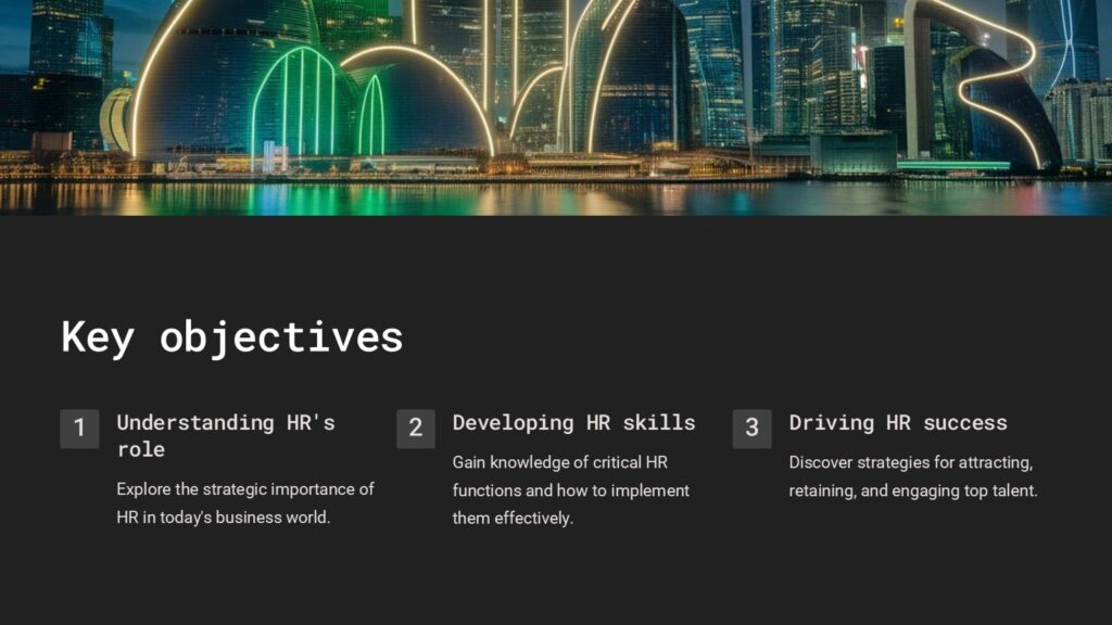 Human Resource Management PowerPoint Template : 100% Editable PPTx