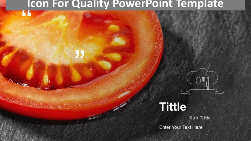 Icon For Quality PowerPoint Template - PPTUniverse