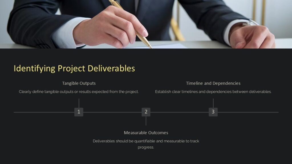 Identifying Project Deliverables PowerPoint Presentation : 100% ...