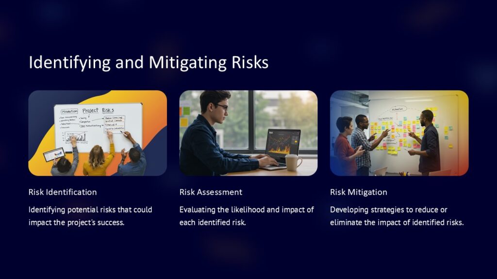 Identifying and Mitigating Risks Slide2 PowerPoint Presentation - PPTUniverse