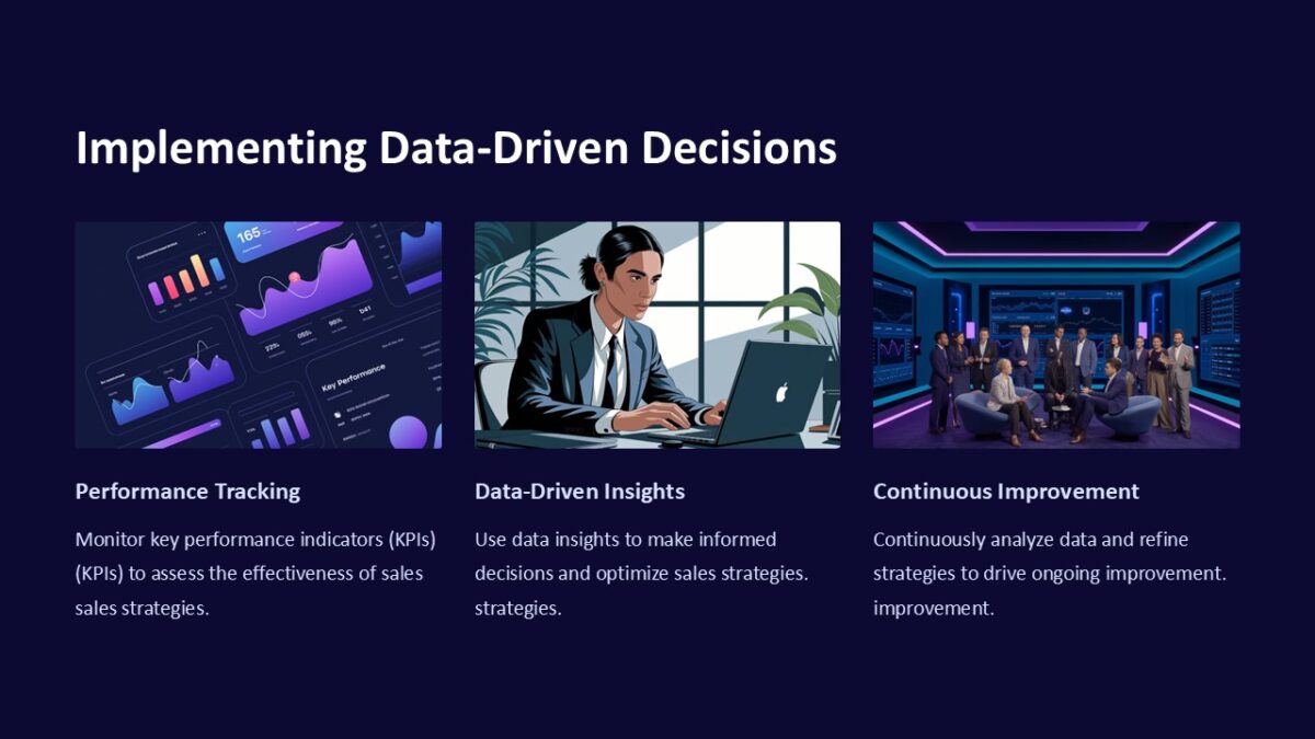 Implementing Data Driven Decisions PowerPoint Presentation - PPTUniverse