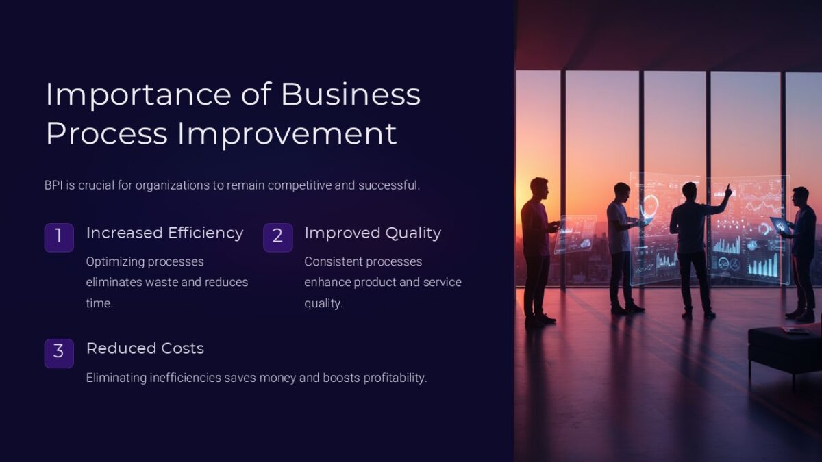 Importance of Business Process Improvement PowerPoint Presentation ...