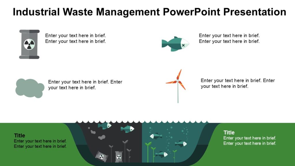Industrial Waste Management PowerPoint Presentation : 100% Editable PPTx