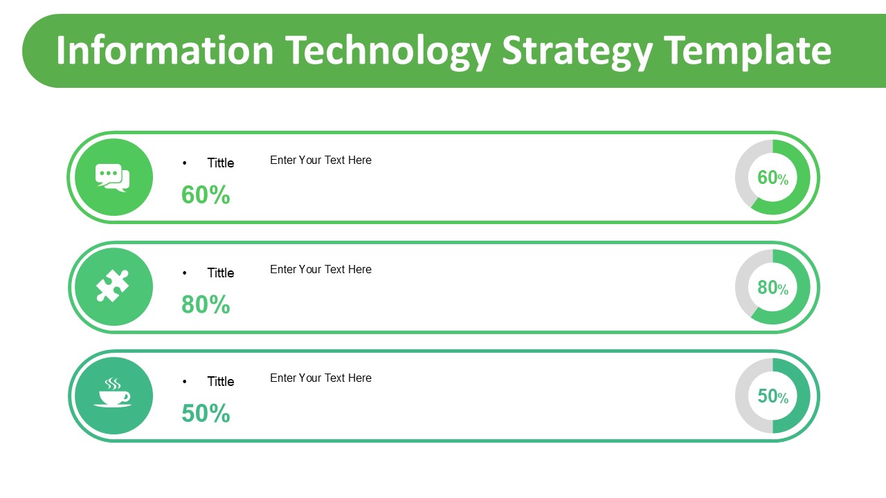 Information Technology Strategy Template - PPTUniverse