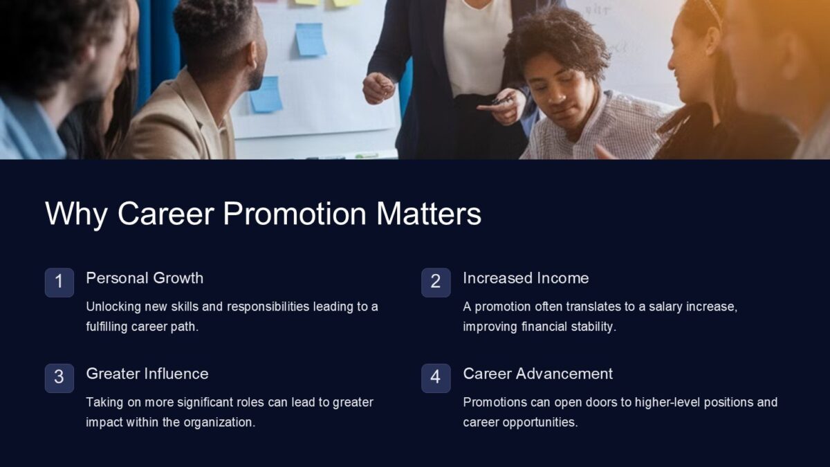 Job Career Promotion PowerPoint Template - PPTUniverse