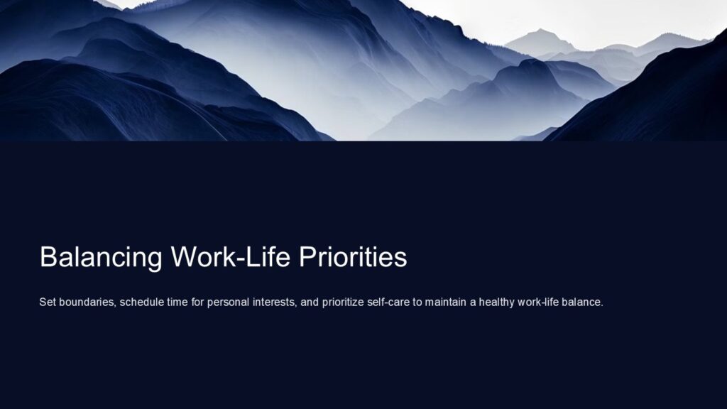 Job Career Promotion PowerPoint Template - PPTUniverse