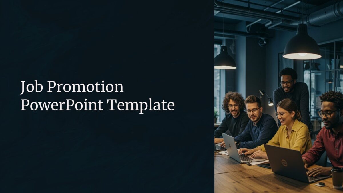 Job Promotion PowerPoint Template - PPTUniverse