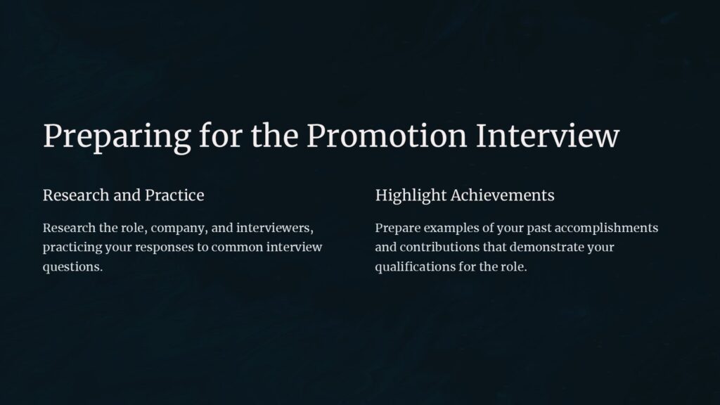 Job Promotion PowerPoint Template - PPTUniverse