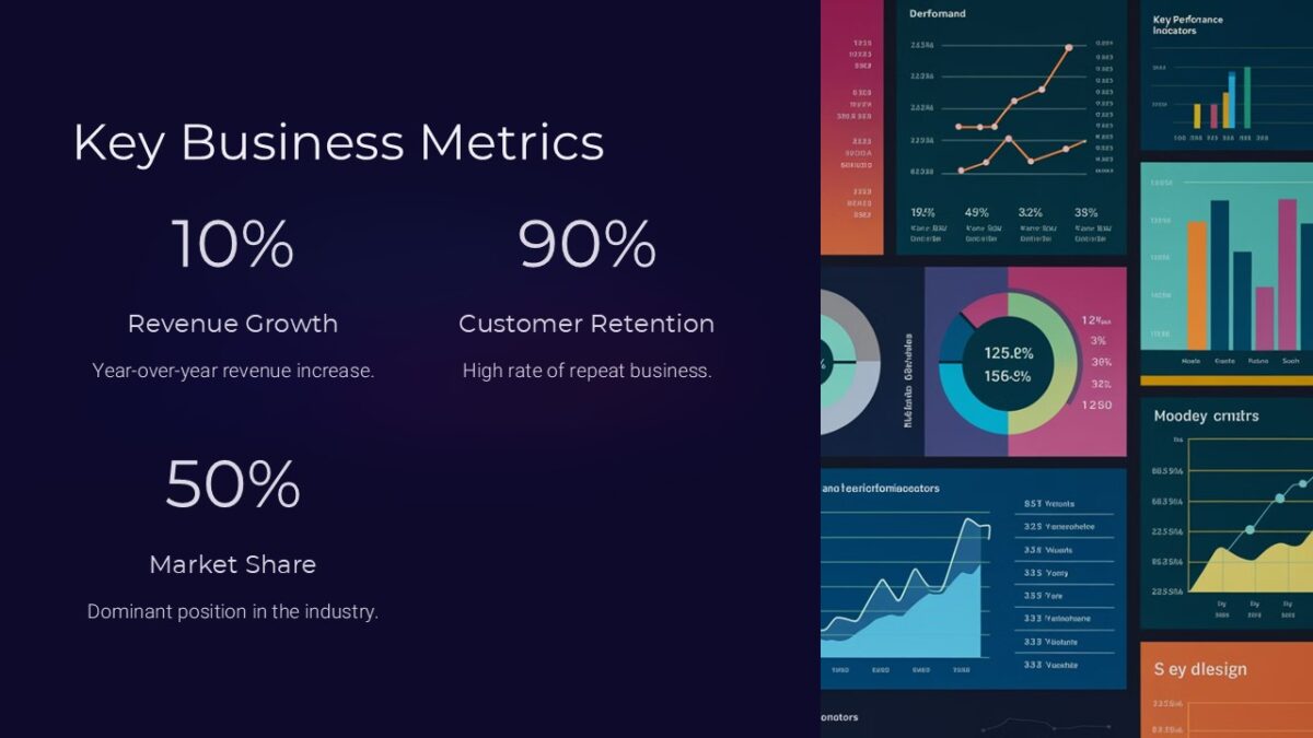 Key Business Metrics PowerPoint Presentation : 100% Editable PPTx
