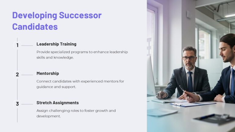 Leadership Transition Plan Template : 100% Editable PPTx