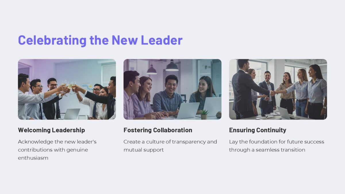 Leadership Transition Plan Template - PPTUniverse