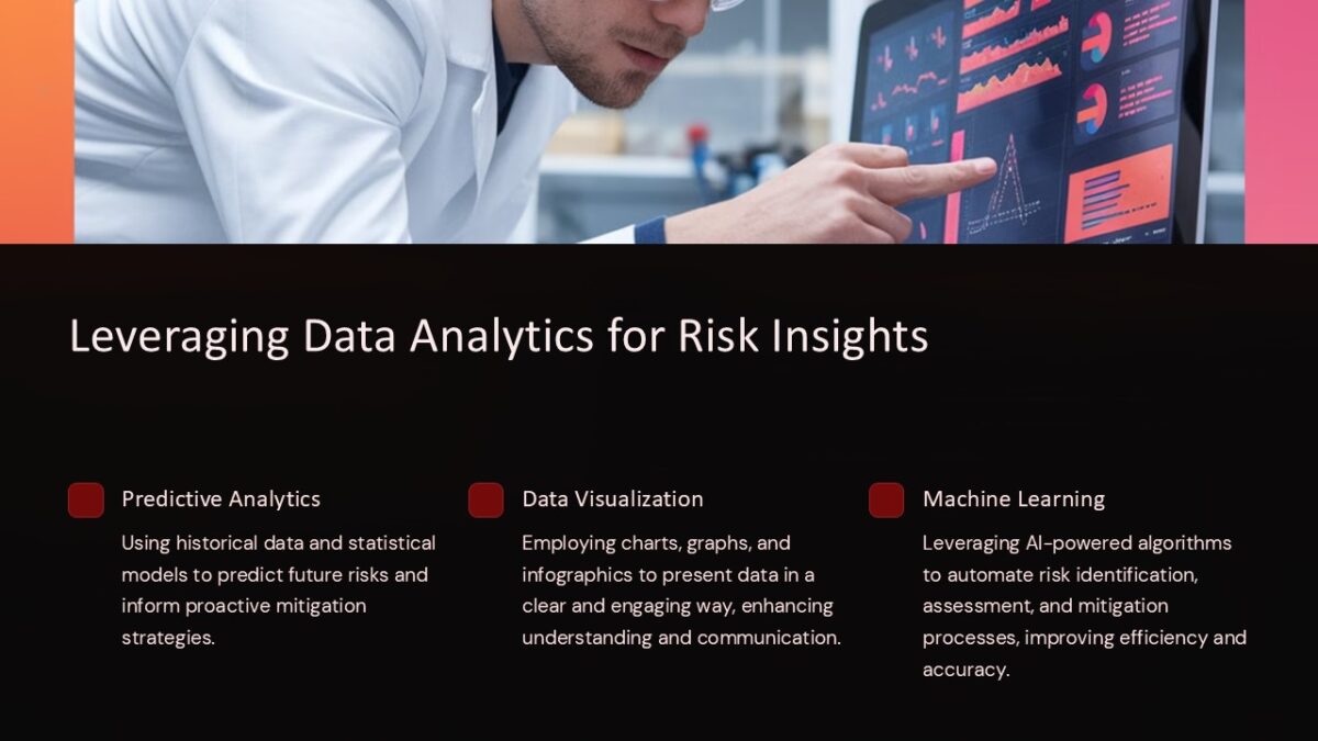 Leveraging Data Analytics for Risk Insights PowerPoint Presentation - PPTUniverse