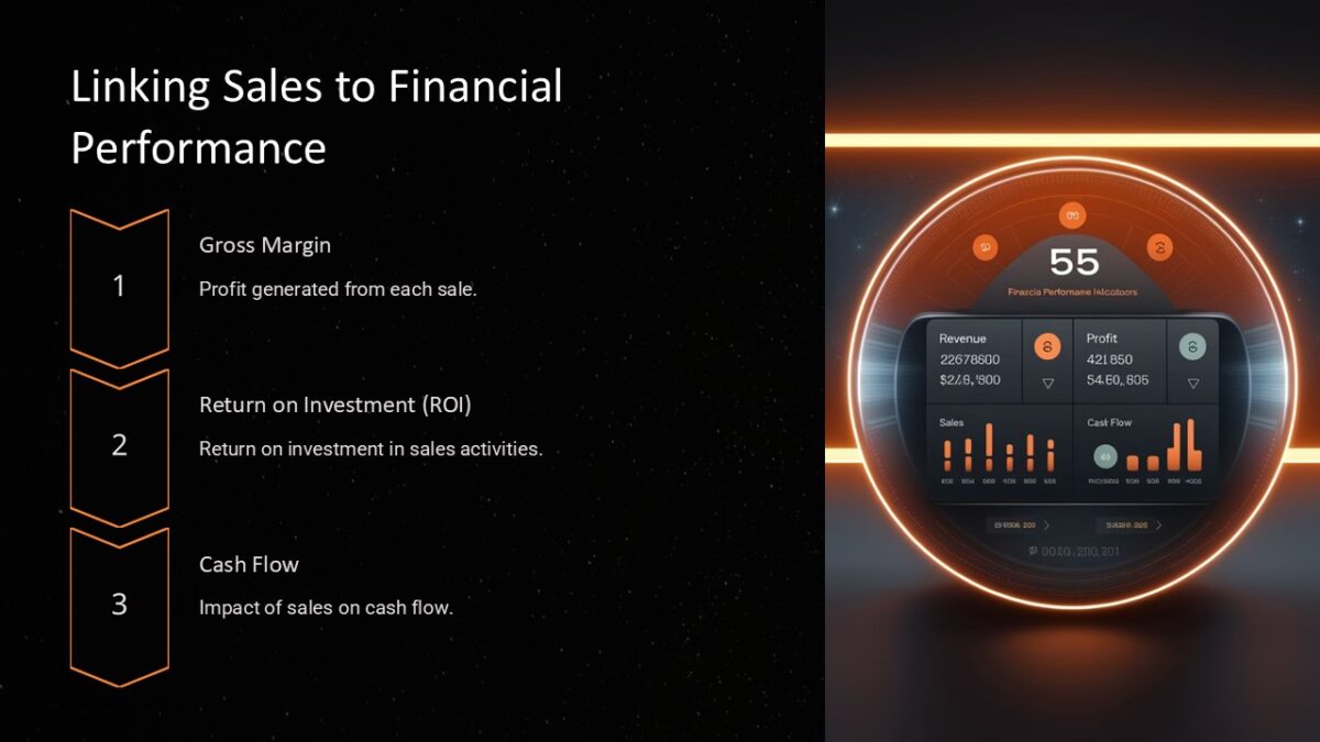 Linking Sales To Financial Performance Powerpoint Presentation Pptuniverse