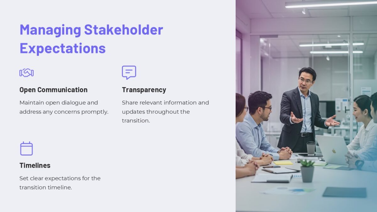 Managing Stakeholder Expectations PowerPoint Presentation : 100% Editable PPTx
