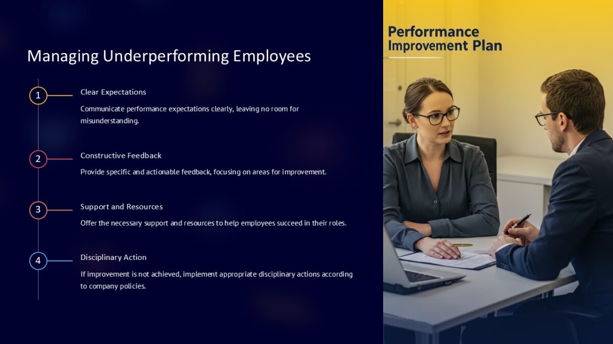 Managing Underperforming Employees PowerPoint Presentation - PPTUniverse