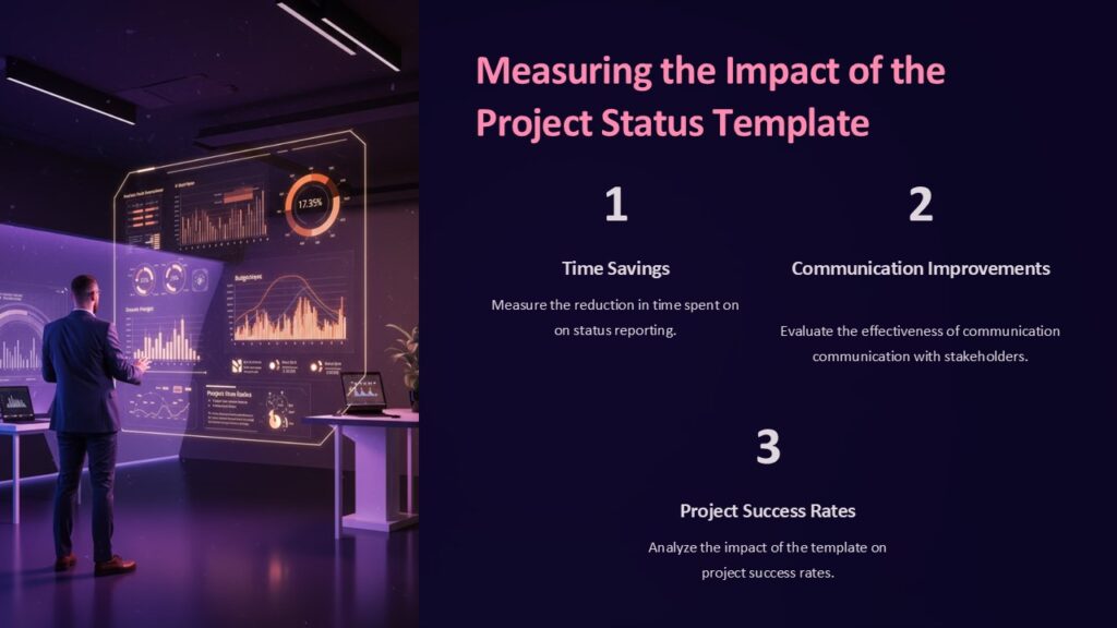 Measuring the Impact of the Project Status Template PowerPoint ...
