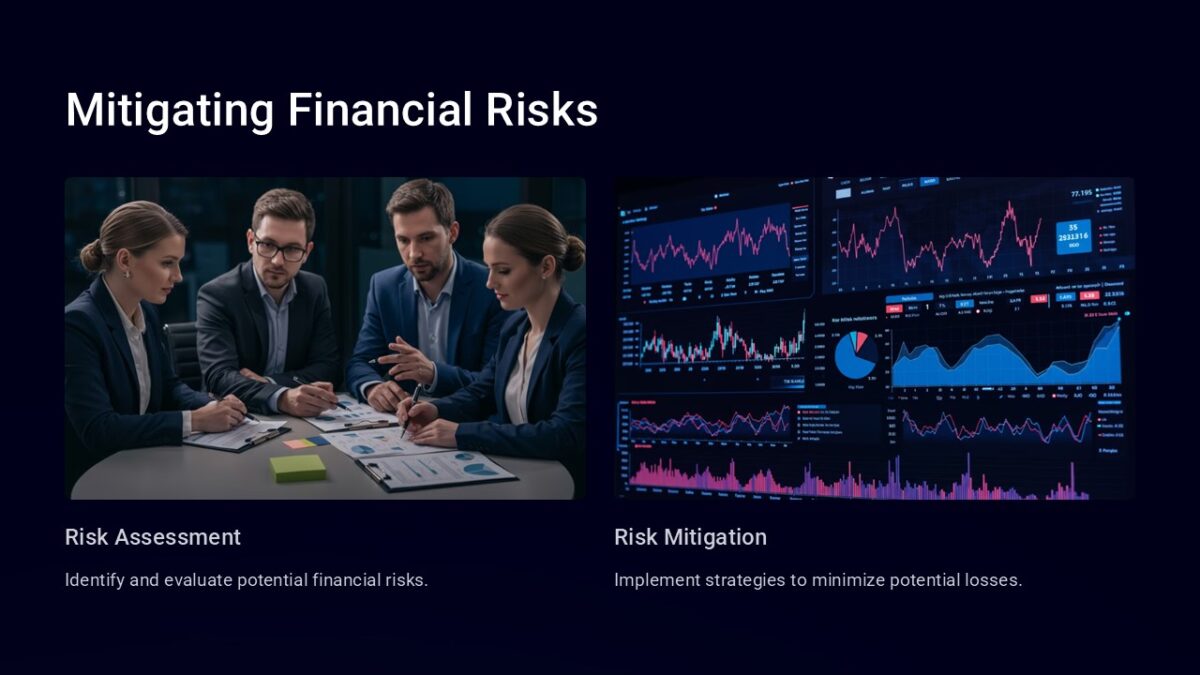 Mitigating Financial Risks PowerPoint Presentation - PPTUniverse